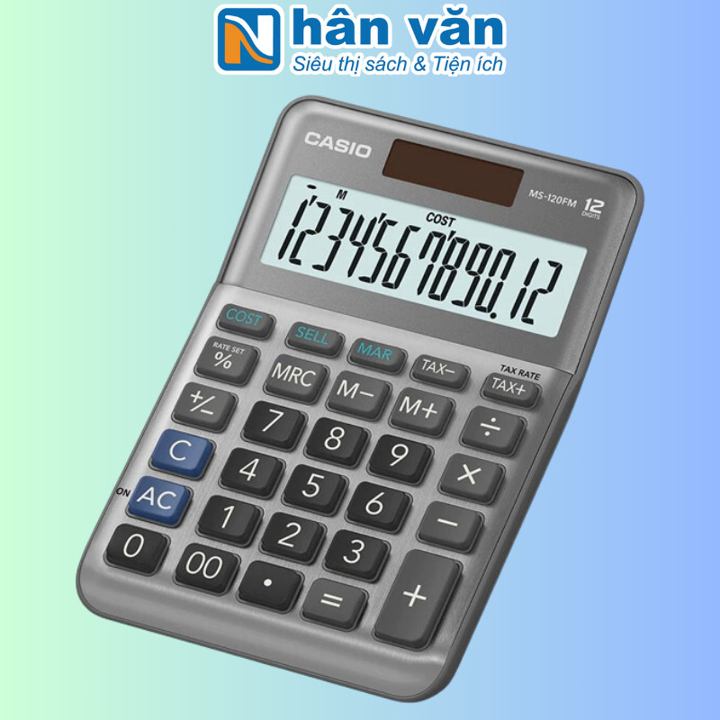 Máy Tính Văn Phòng Casio MS - 120FM | Shopee Việt Nam