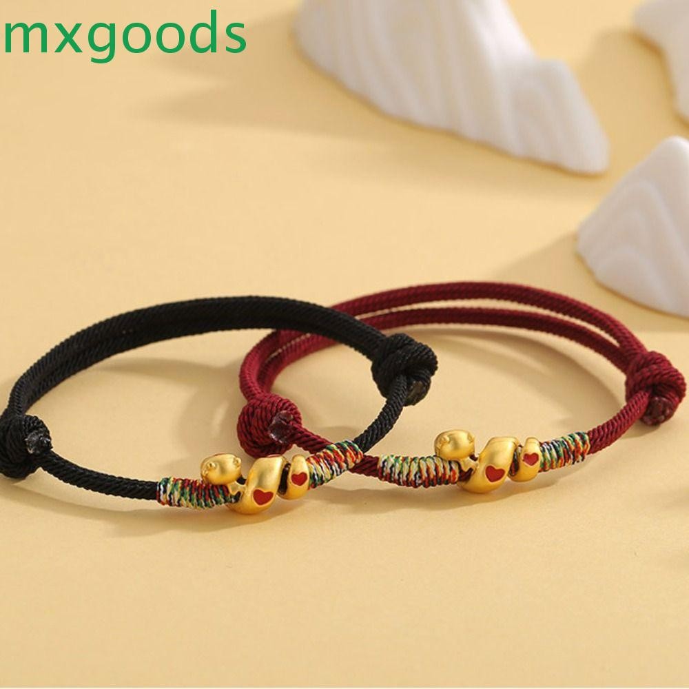 Mxgoods Dây Đỏ May Mắn, Vòng Tay Năm Rắn Vàng Phong Cách Trung Hoa, Cung Hoàng Đạo Dễ Thương Năm ...
