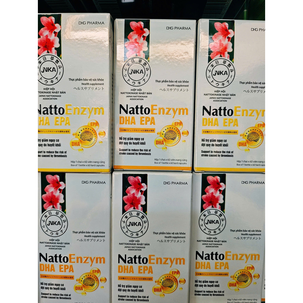 NattoEnzym DHA EPA - Chai 60 viên | Shopee Việt Nam