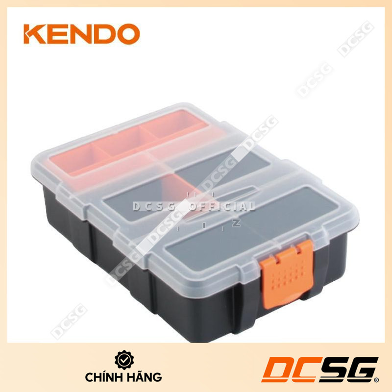 Hộp nhựa đựng đồ nghề 9 ngăn kích thước 15.5 x 22 x 6 cm Kendo - 90234 ...