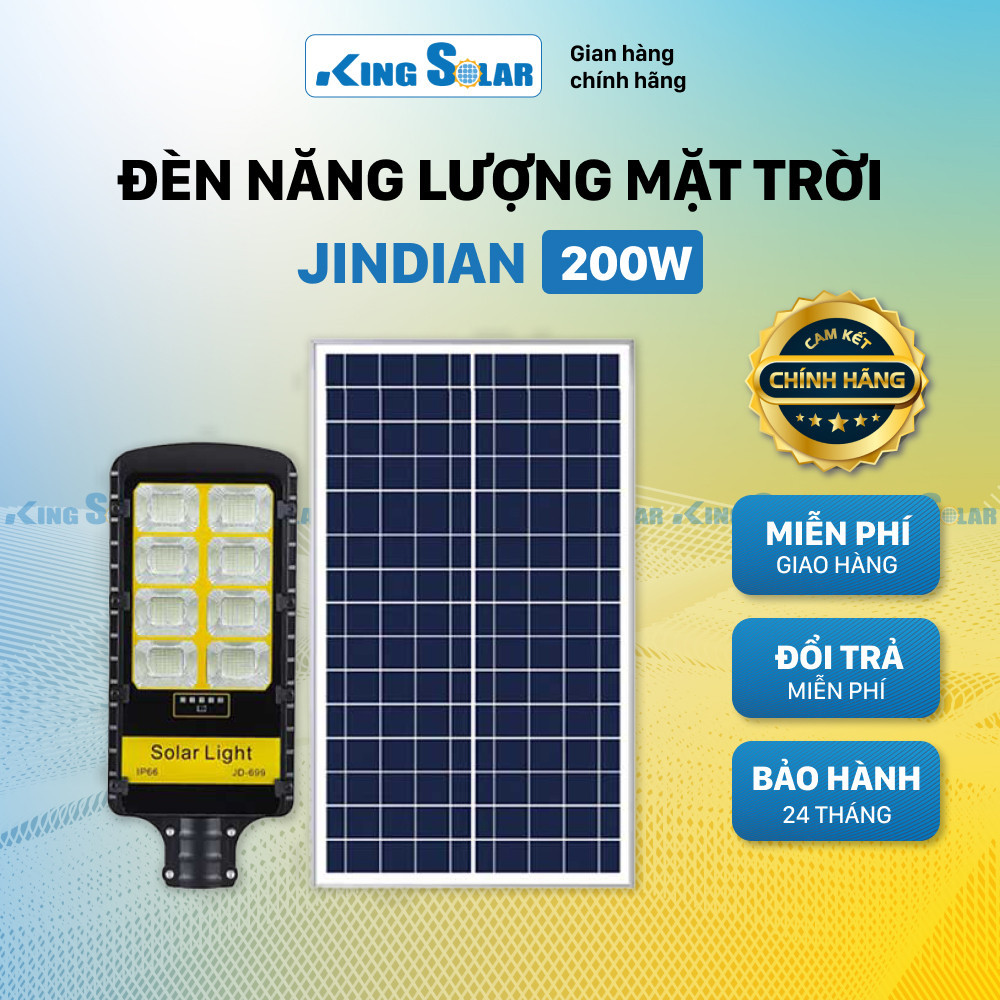 Đèn Pha 300W Năng Lượng Mặt Trời JIDIAN Z300, Đèn Pha, Đèn Sân Vườn ...