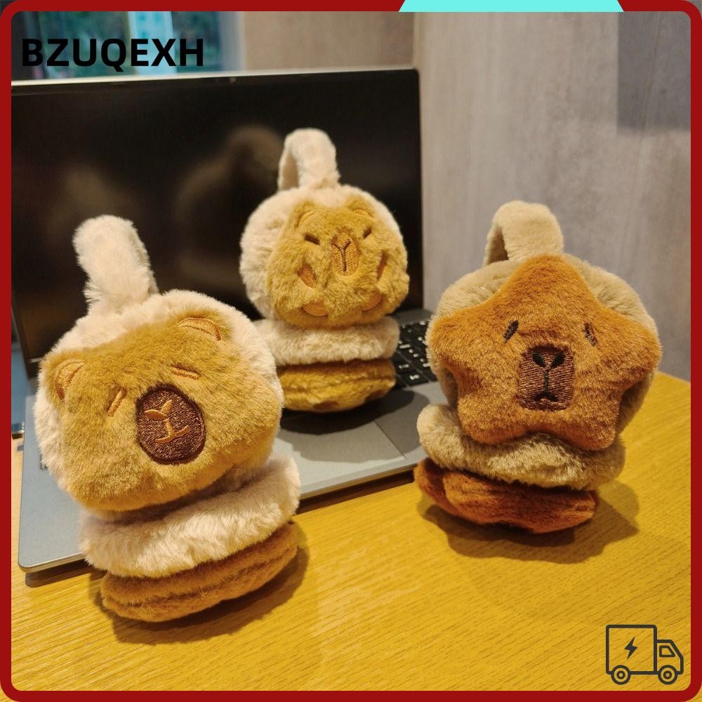Bịt tai ấm tai , Capybara Soft Capybara Earflap, Vỏ tai hoạt hình sang ...