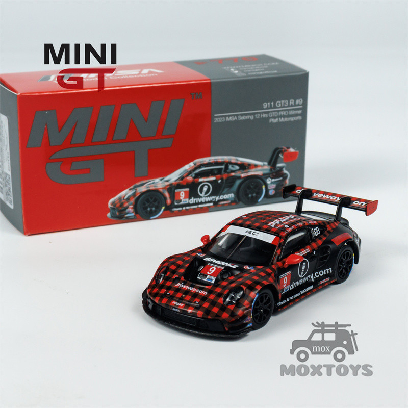 Mini GT 1: 64 911 GT3 R #9 Xe mô hình di động GTD PRO Pfaff Motorsport ...