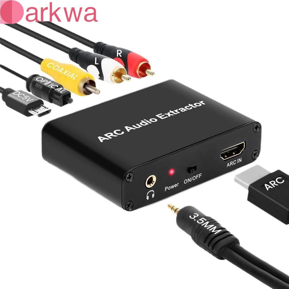 Bộ chuyển đổi âm thanh DARKWA ARC DAC SPDIF Bộ chuyển đổi AV RCA đồng ...