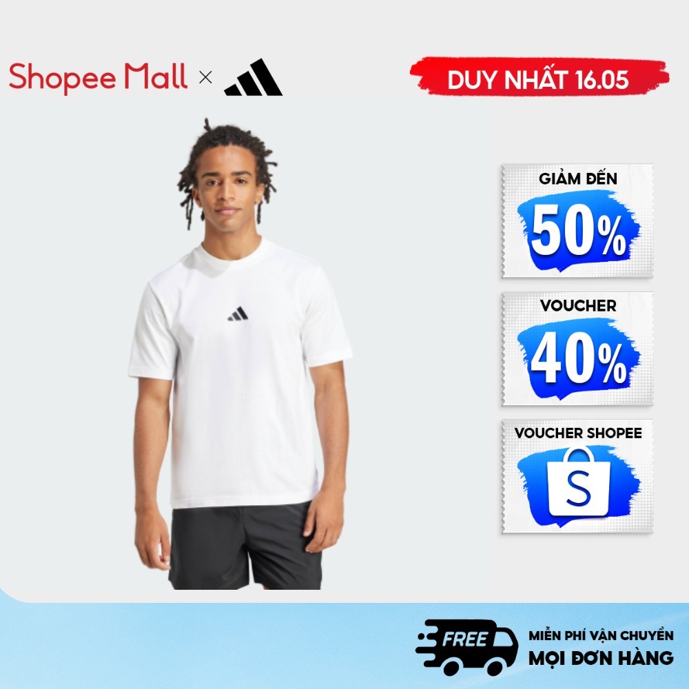 [DUY NHẤT 16.5 - VOUCHER 40%]adidas Phong cách sống Áo Thun Single ...