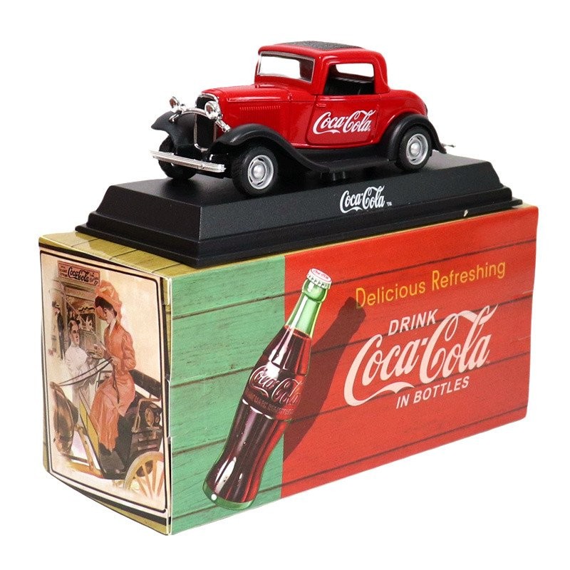 Coca-Cola thập niên 1950 retro cổ điển xe vận chuyển Mô hình xe mô hình ...
