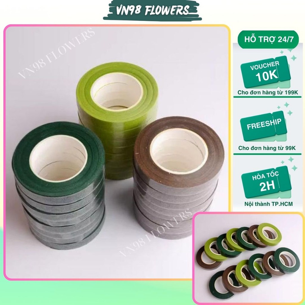 Keo Sáp - Keo sáp làm hoa (1 cuộn) - Sáp Quấn Làm Hoa Voan - Hoa Giấy ...