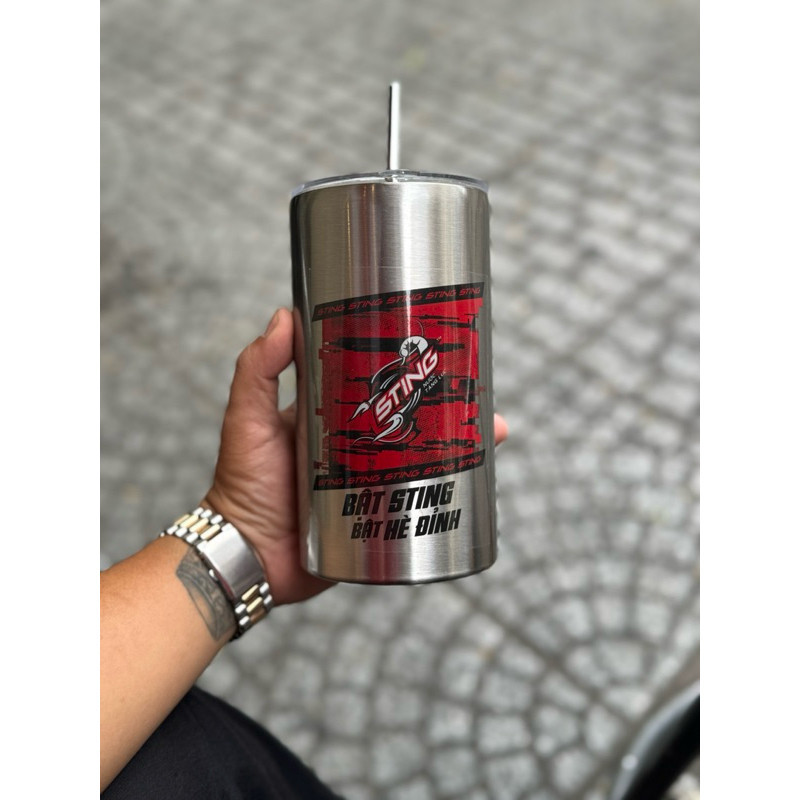 Ly Inox Giữ Nhiệt Quà Tặng STING | Shopee Việt Nam