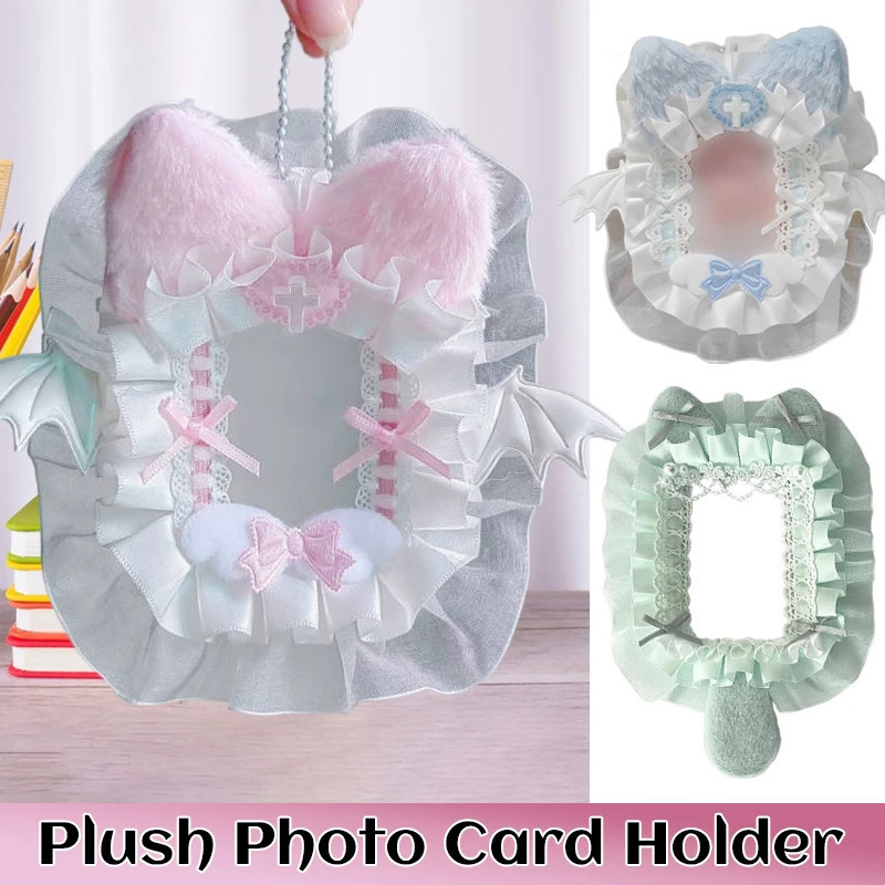 Ren Thẻ Tay Dễ Thương Kpop Thẻ Nhỏ Giá Đỡ Handmade Ren 3Inch / 2R Hình ...