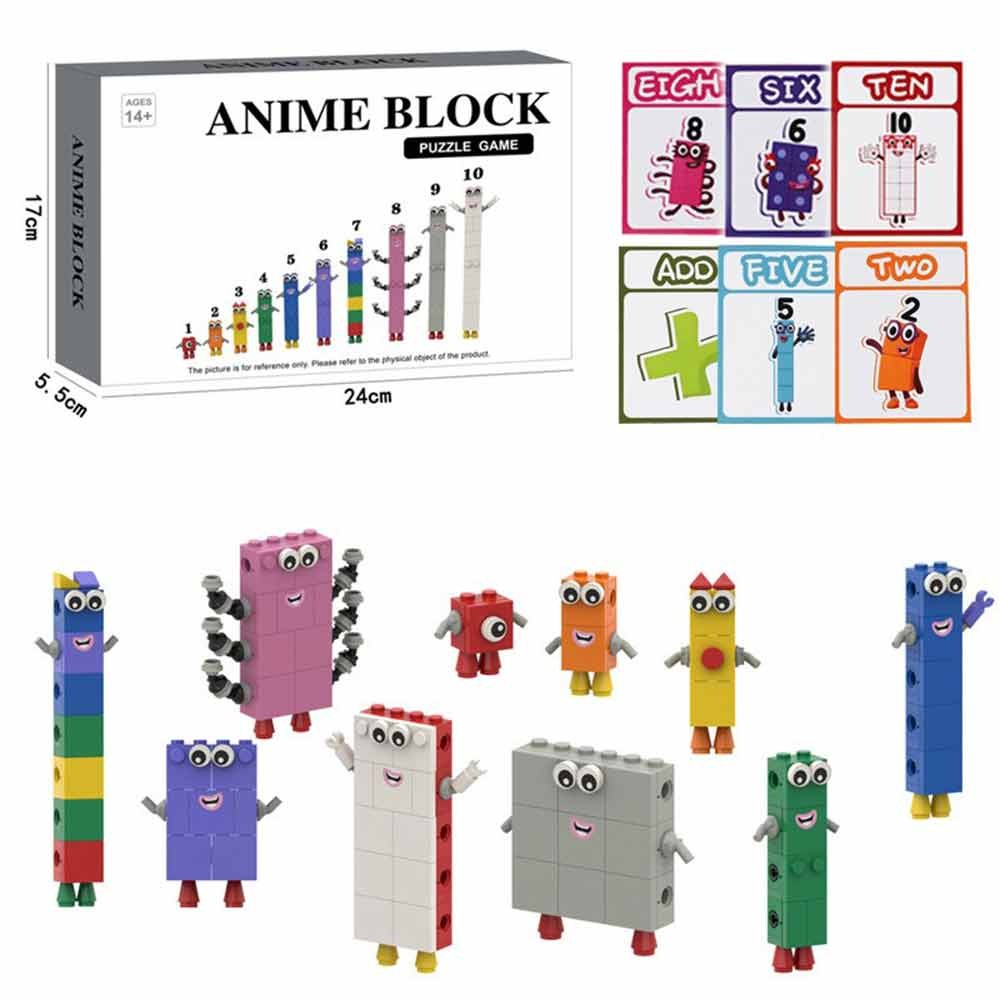 Cartoon Numberblocks Building Block Toy | Shopee Việt Nam