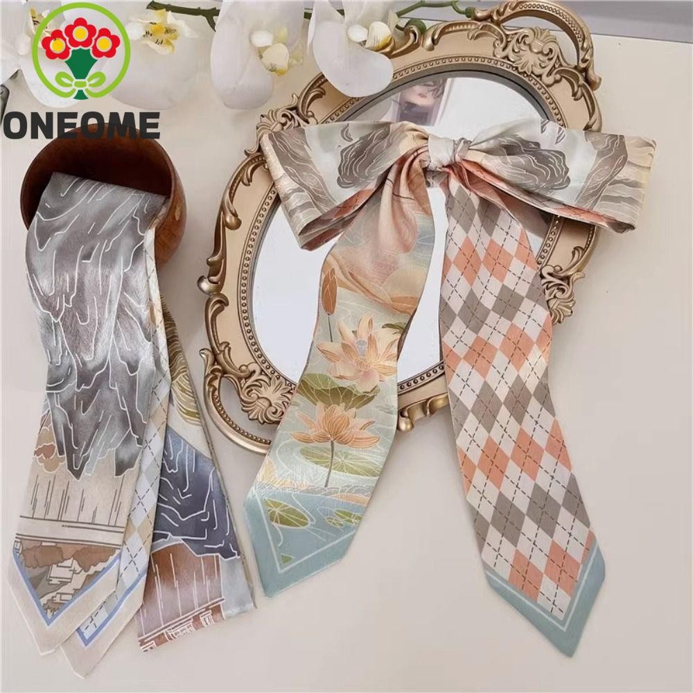 Oneome In Dây Đeo Tóc Satin Silk Tính Khí Nữ | Shopee Việt Nam