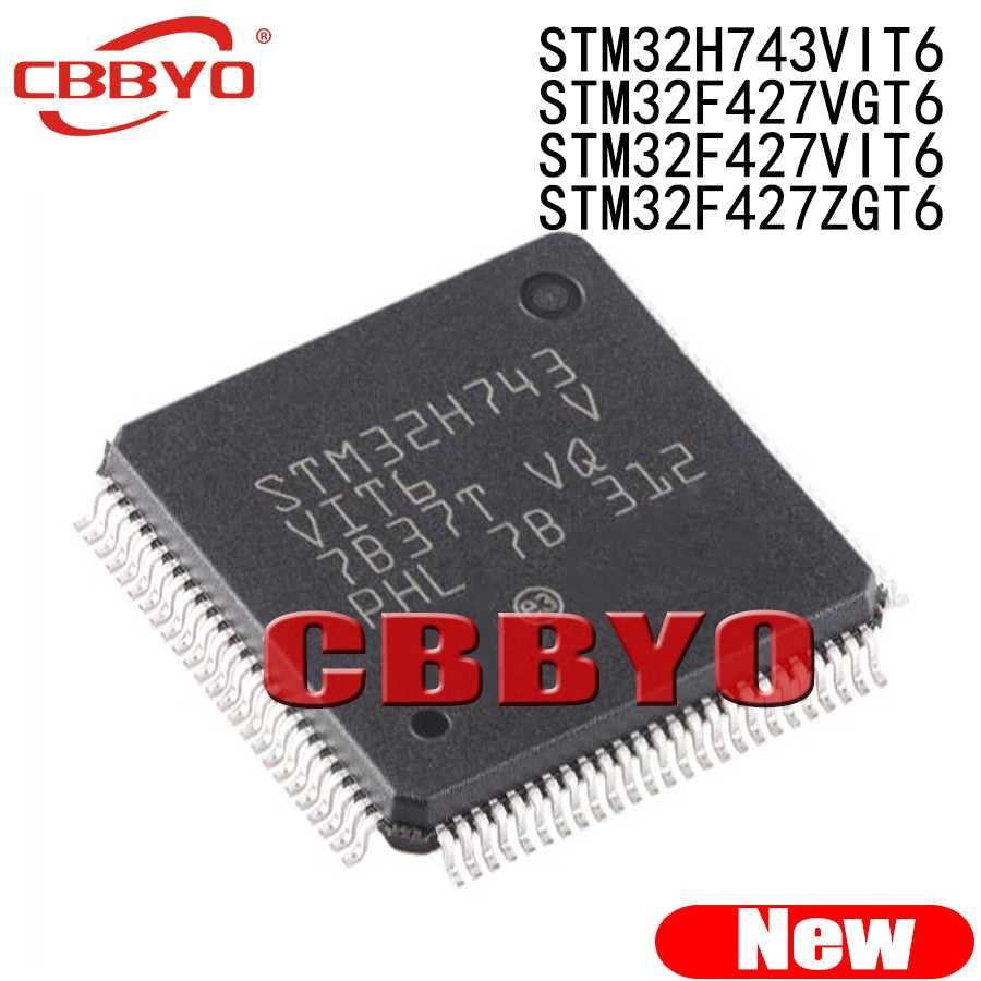 1 Chiếc Mới STM32H743VIT6 STM32F427VGT6 STM32F427VIT6 STM32F427ZGT6 STM32H743 VIT6 STM32F427 ...