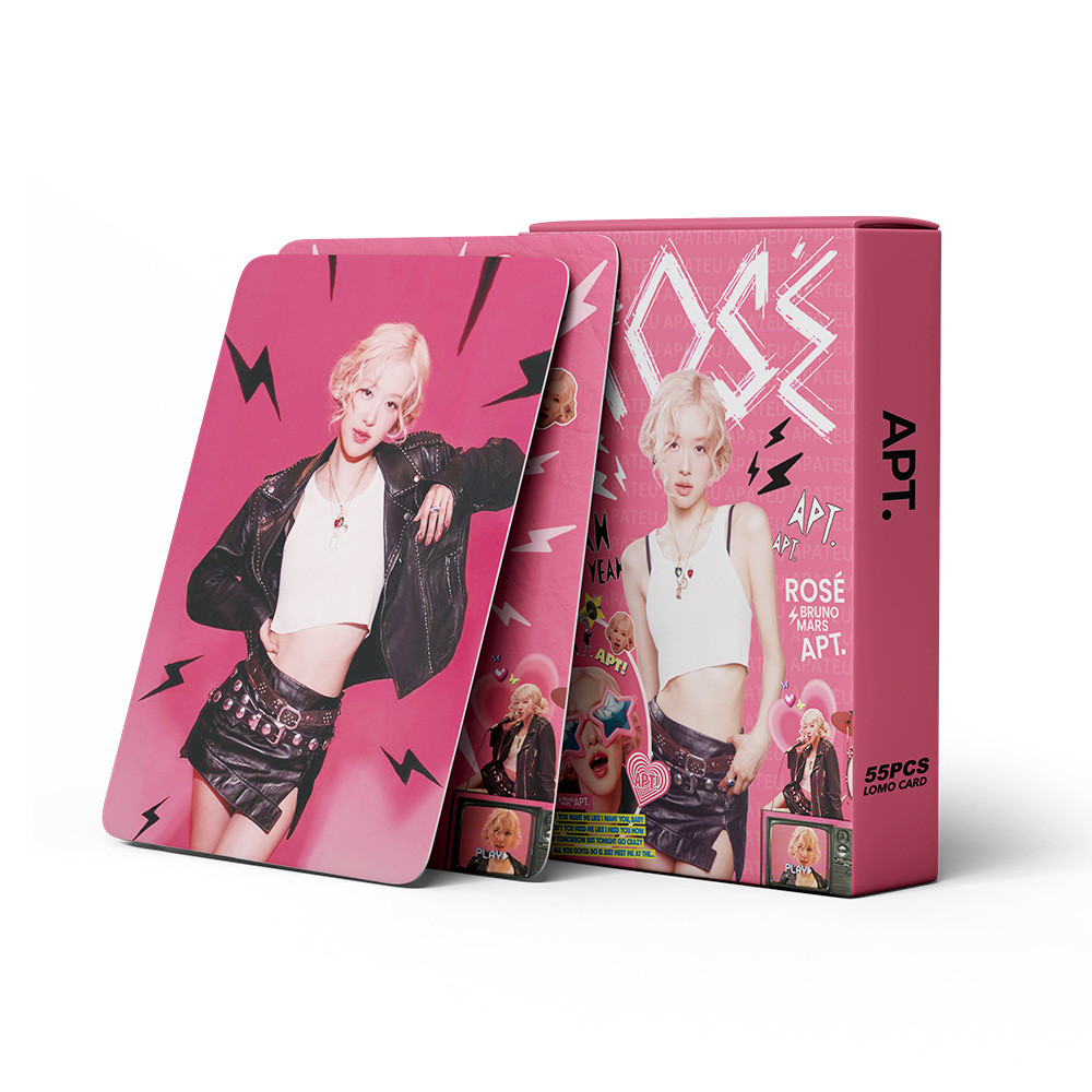 ROSÉ APT Album Lomo Card Kpop Photocards Bưu Thiếp Series | Shopee Việt Nam