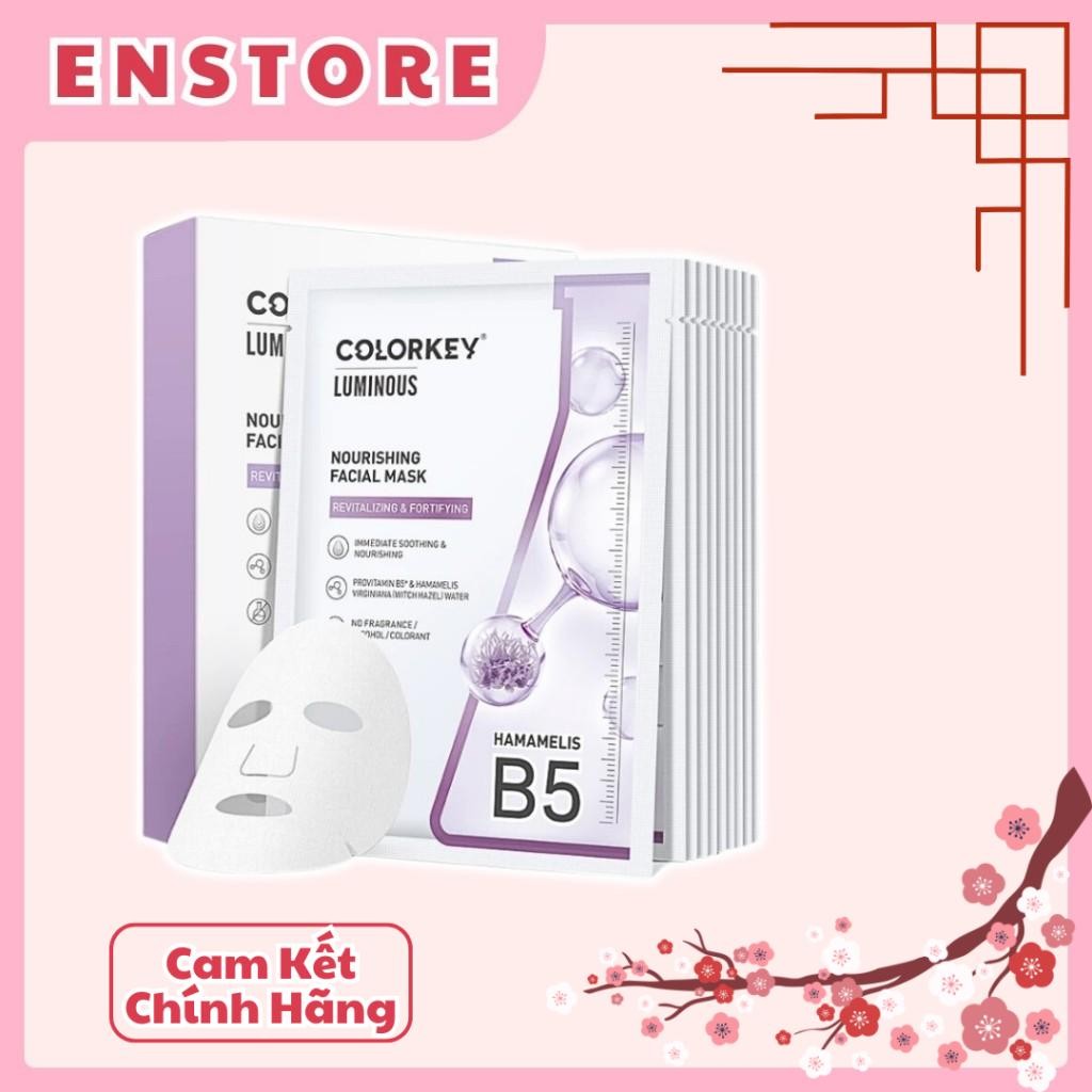 [COLORKEY] Mặt nạ Colorkey Luminous Vitamin B5 Facial Mask | Shopee ...