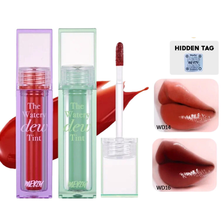 Son Tint Bóng Merzy The Watery Dew Tint Hàn Quốc | Shopee Việt Nam