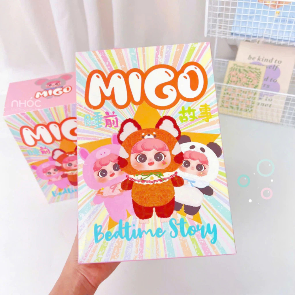 Blind Box Mô hình Gấu Bông MIGO V4 Bedtime Story ( Giao ngẩu nhiên ...