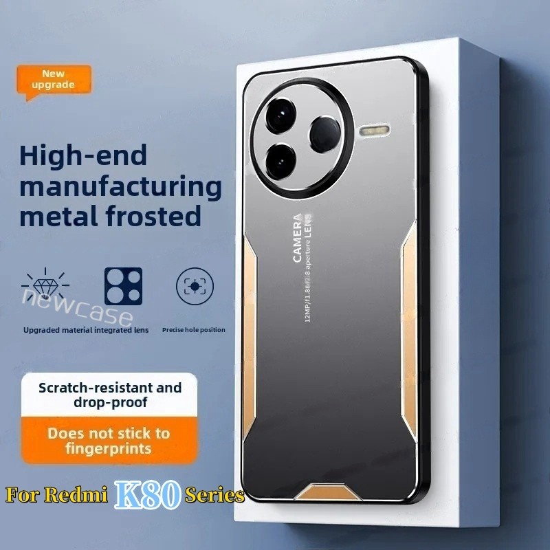 Ốp điện thoại di động họa tiết mờ sang trọng cho Xiaomi Redmi K80 Pro 5G 2025 K 80 RedmiK80 ...