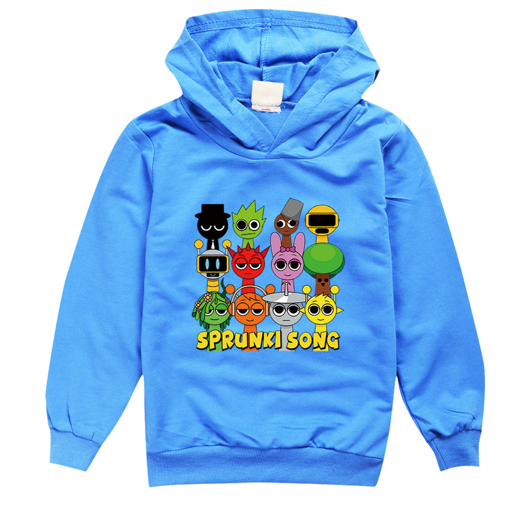 Áo Hoodie Sprunki Sprunki Incredibox Áo nỉ in hình | Shopee Việt Nam
