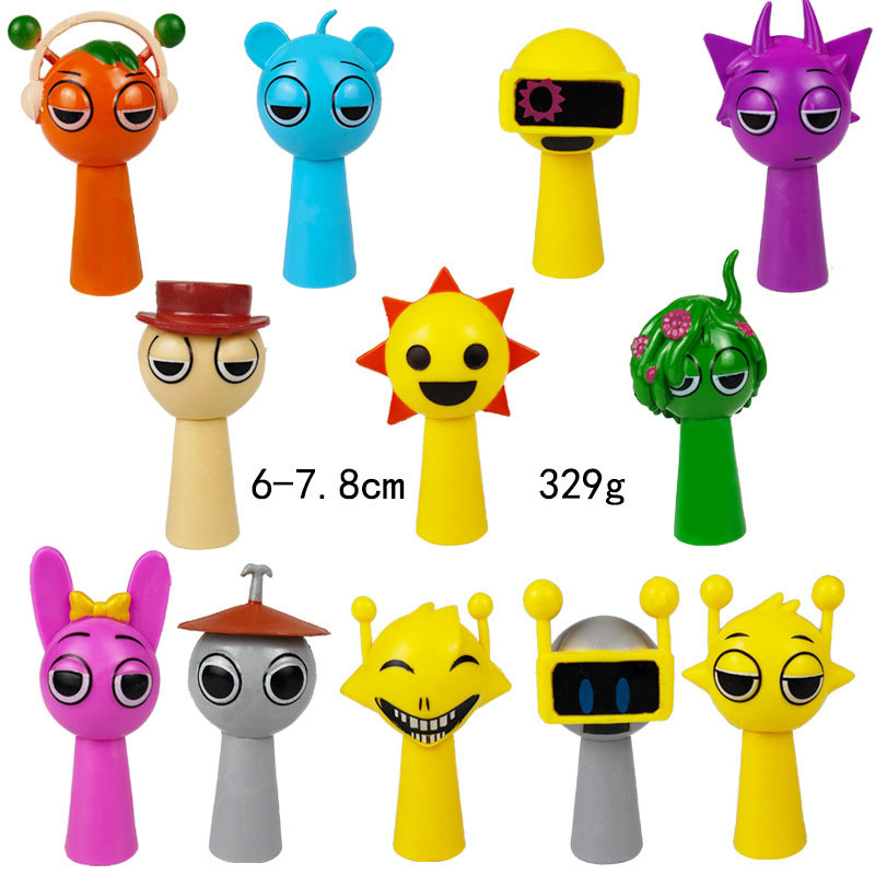 Incredibox Sprunki Nhân Vật Hành Động Simon Raddy Jevin Sprunki Bộ Đồ ...