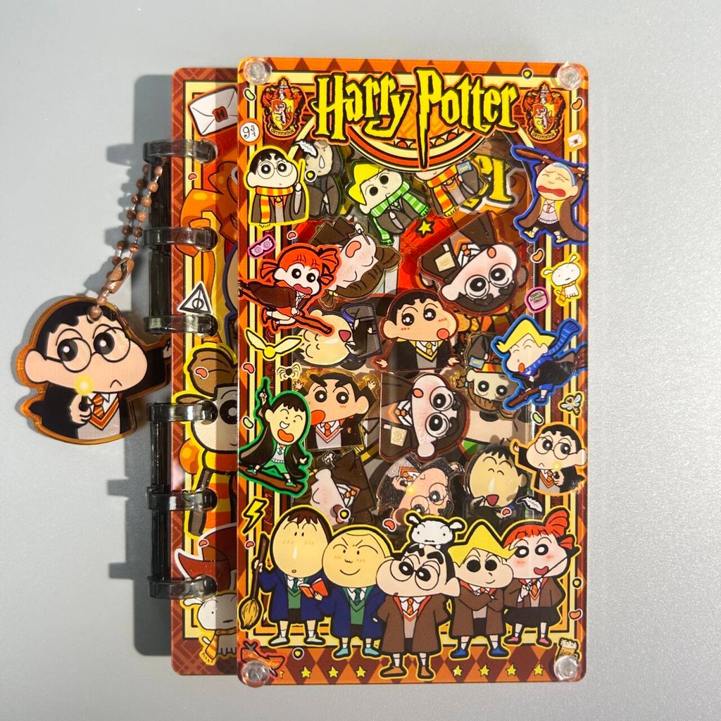 [Sách lắc] Harry Potter Shin-Chan Acrylic Loose-leaf Book Sổ tay học ...