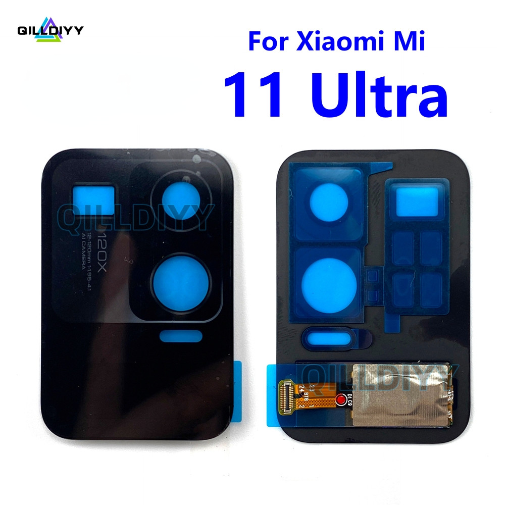 Dành Cho Xiaomi Mi 11 Ultra Phía Sau Màn Hình LCD Bộ Số Hóa Màn Hình Cảm Ứng 11Ultra Có Camera ...