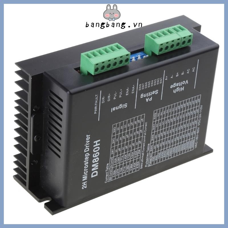 Bang Stepper Motor Driver Cintroller DM860 DM860H Microstep Động cơ ...