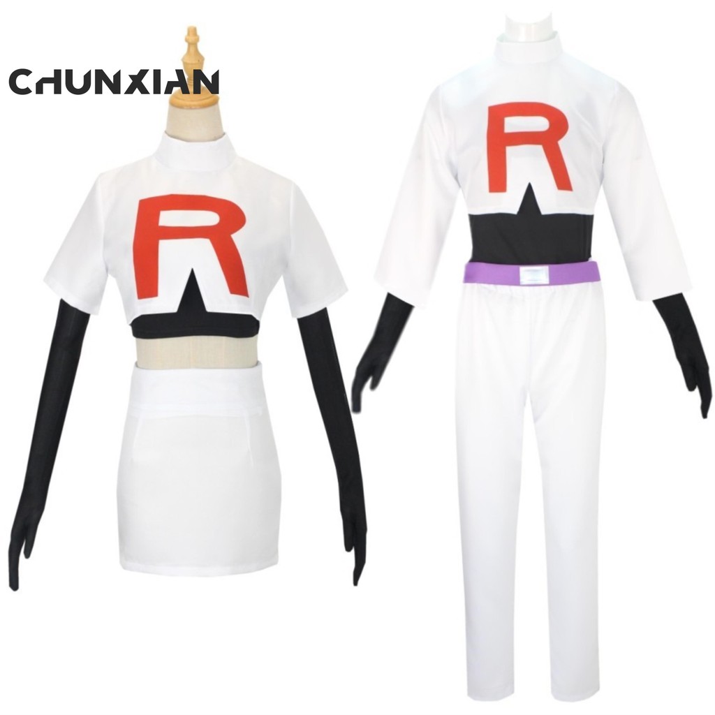 Musashi cosplay Trang phục Pokemon cosplay Kojiro cosplay Đội Rocket ...
