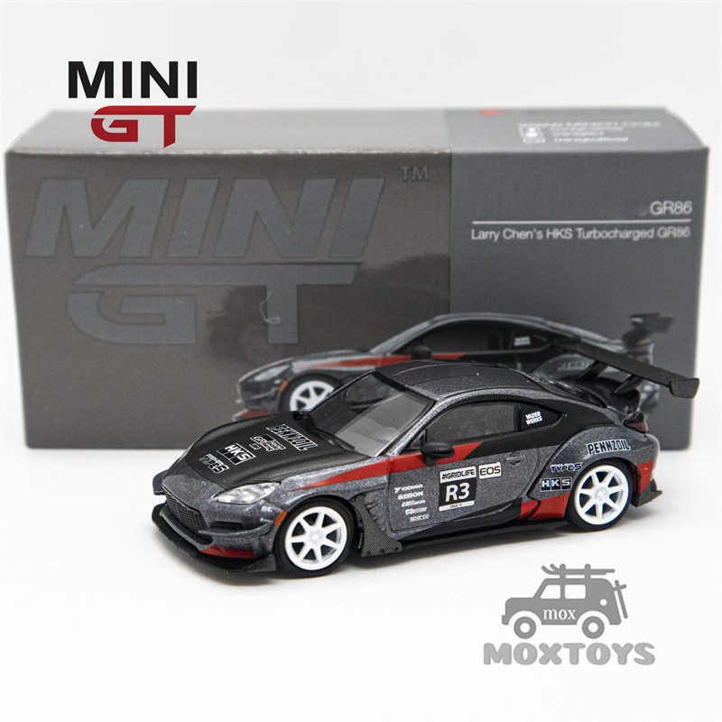 Mini GT 1: 64 GR86 Larry Chen 's HKS tăng áp GR86 LHD Diecast Model Car ...