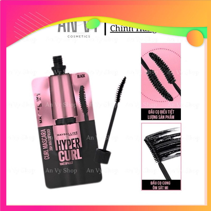 [Sample 3ml] Chuốt mi mascara MBL mini 3ml dài và cong mi MBL New York ...