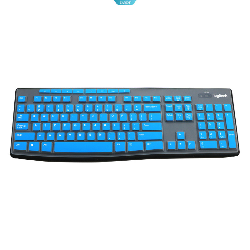 Miếng dán bảo vệ bàn phím silicon cho bàn phím máy tính để bàn Logitech K200, K260, K270, K275 ...