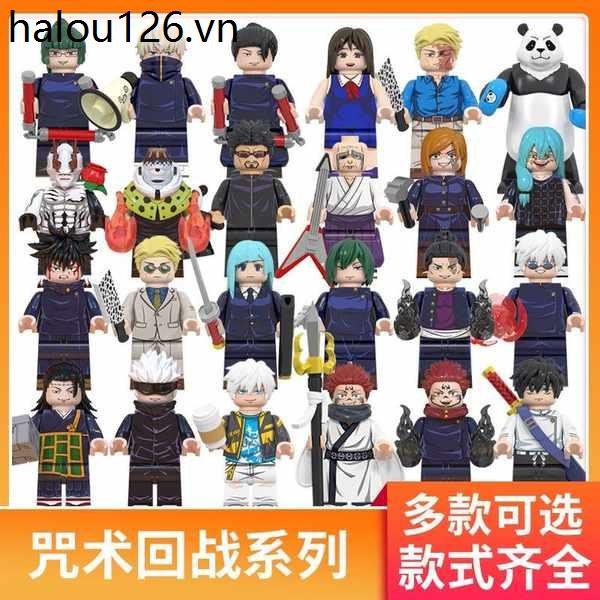 Khối xây dựng chiến đấu chính tả Minifigure MOC Gojo Go Xia Youjie ...