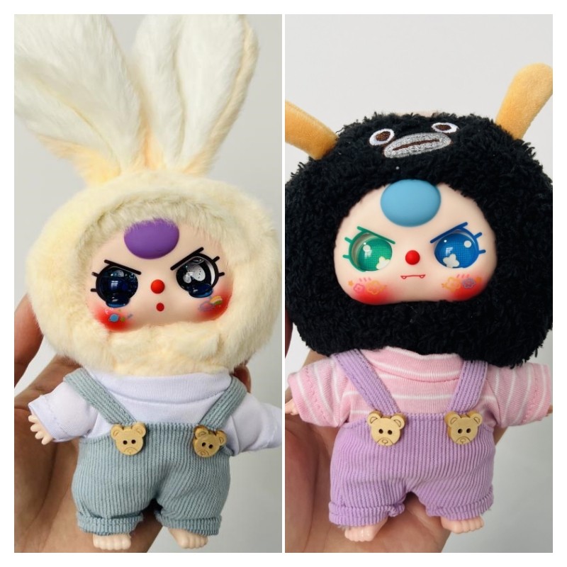 Quần áo búp bê mới cho BB3 Macaron / Búp bê Labubububu / Bộ quần dây ...