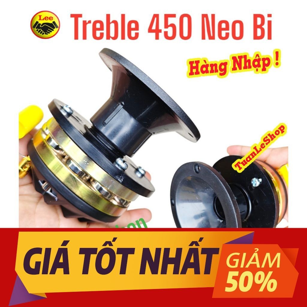 LOA TREBLE KÈN HAY, LOA TREBLE RCF 450 NEO BI + PHỄU 10CM - GIÁ Gồm 2 TREP 450 +2 Phễu10, Bích ...