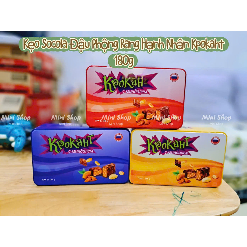 Kẹo Đậu Phộng Rang Hạnh Nhân Kpokaht 180g leetrinh15 | Shopee Việt Nam