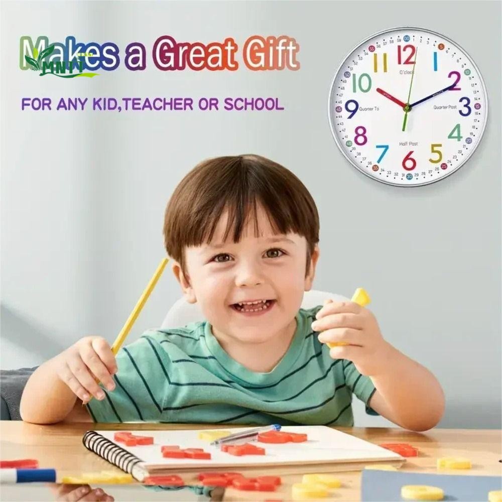 Đồng hồ màu điện tử MNTT Phòng ngủ tròn tắt tiếng | Shopee Việt Nam