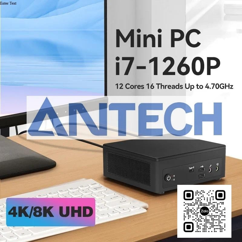 Gamer Mini PC Intel Core i7 1260P Processor 12 Cores Windows 11 DDR4 M ...