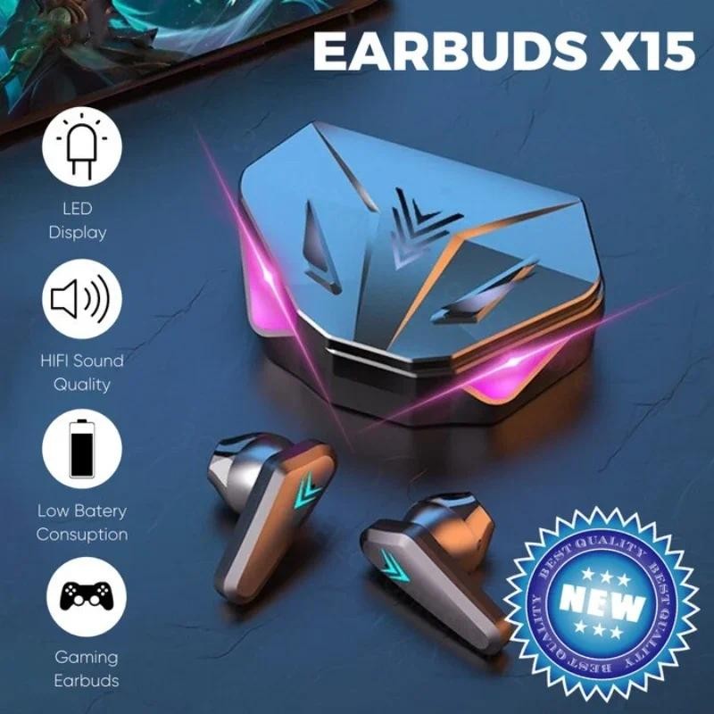 Tai nghe không dây X15TWS x15 pro 5.3 Tai nghe Bluetooth có độ trễ thấp ...
