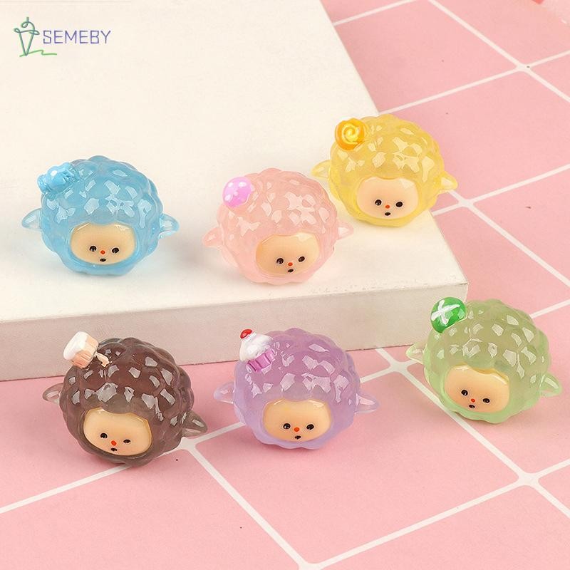 [Semeby] Micro Phong Cảnh Trang Trí Dạ Quang Micro Lamb Nhựa Thủ Công ...