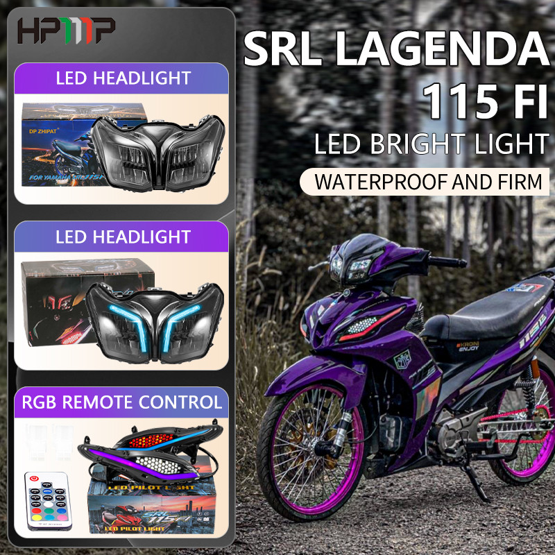 Đèn ĐÈN ĐÈN ĐÈN LED SRL LAGENDA 115 FI MATA GABAN ĐIỀU KHIỂN TỪ XA YAMAHA SRL115 FI PHỤ KIỆN XE ...