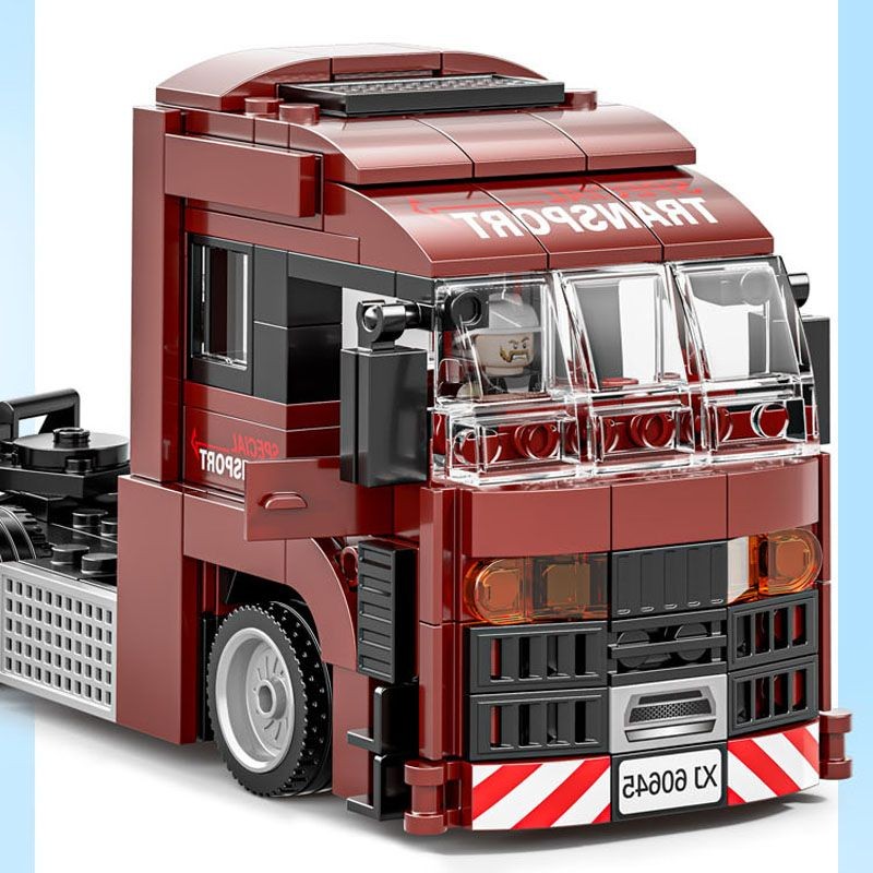 Tương thích với khối xây dựng Lego Xe tải vận chuyển trực thăng Kỹ ...