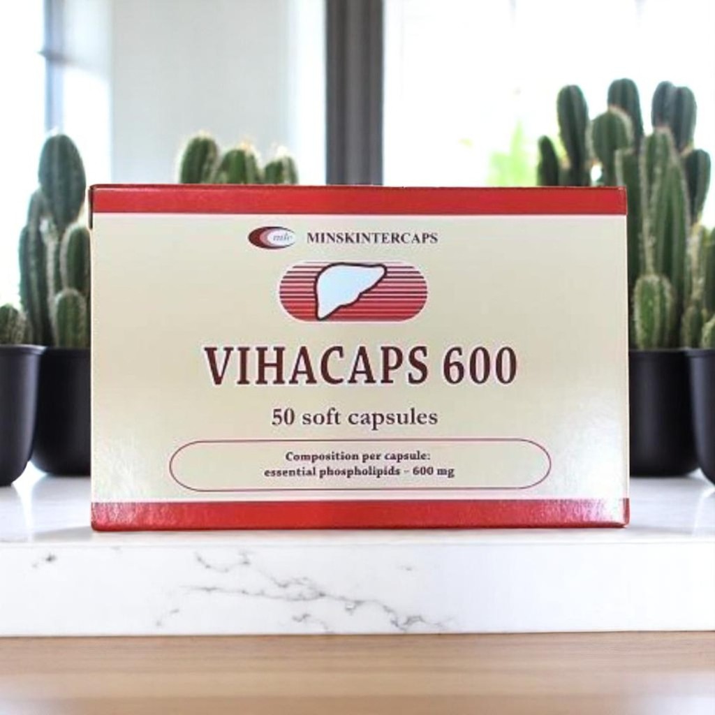 Vihacaps Phospholipid 600mg – Viên Uống Hỗ Trợ Giảm Gan Nhiễm Mỡ, Tăng ...