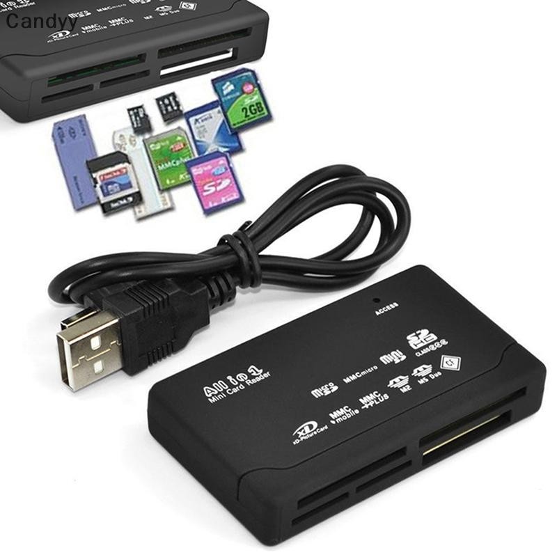 Đầu đọc thẻ nhớ USB gắn ngoài NDY SD Mini MMC XD CF MS N | Shopee Việt Nam