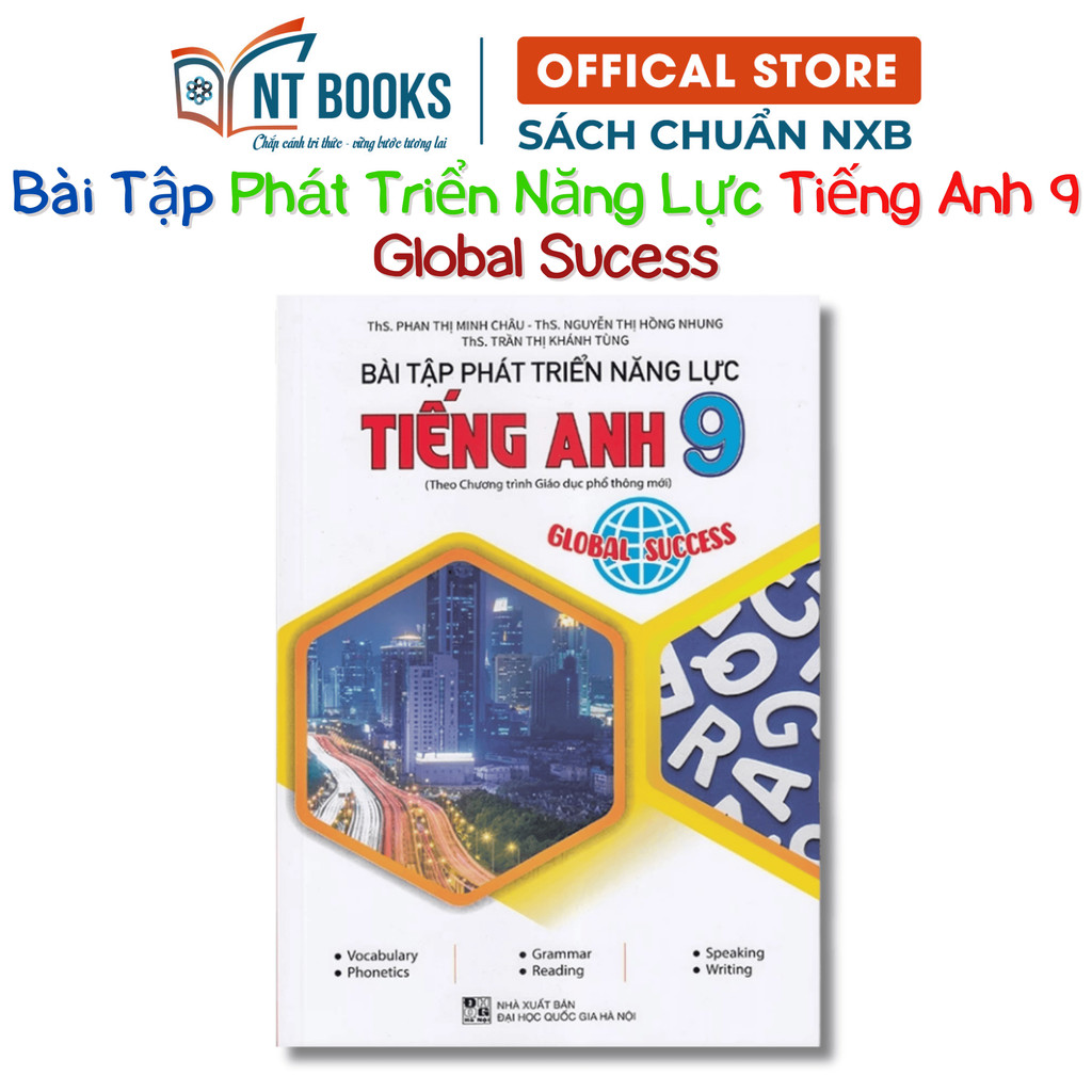 Sách - Bài Tập Phát Triển Năng Lực Tiếng Anh 9 - Global Success (Theo Chương Trình GDPT Mới ...