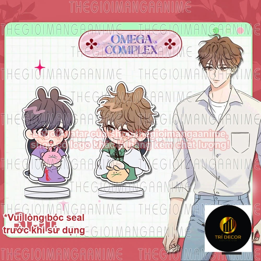 (3cm) Mô hình Standee OMEGA COMPLEX in hình tượng mica acrylic trang ...