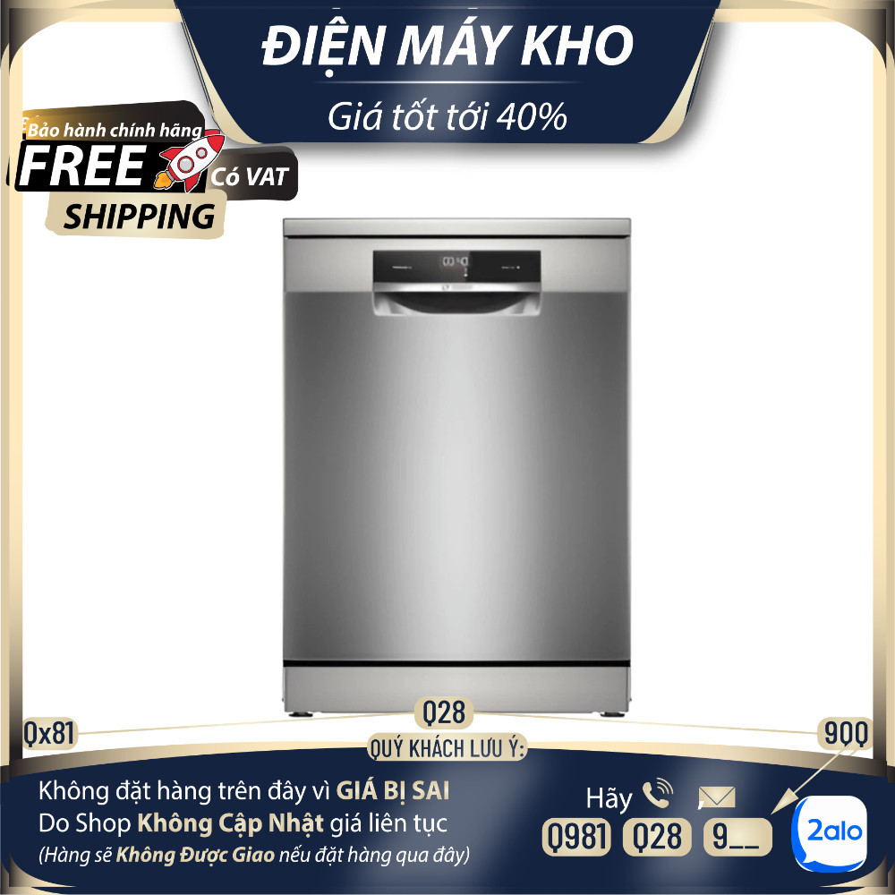 Máy Rửa Bát Độc Lập Bosch SMS8YCI03E Serie 8 (Made in Germany) Mới 100% ...