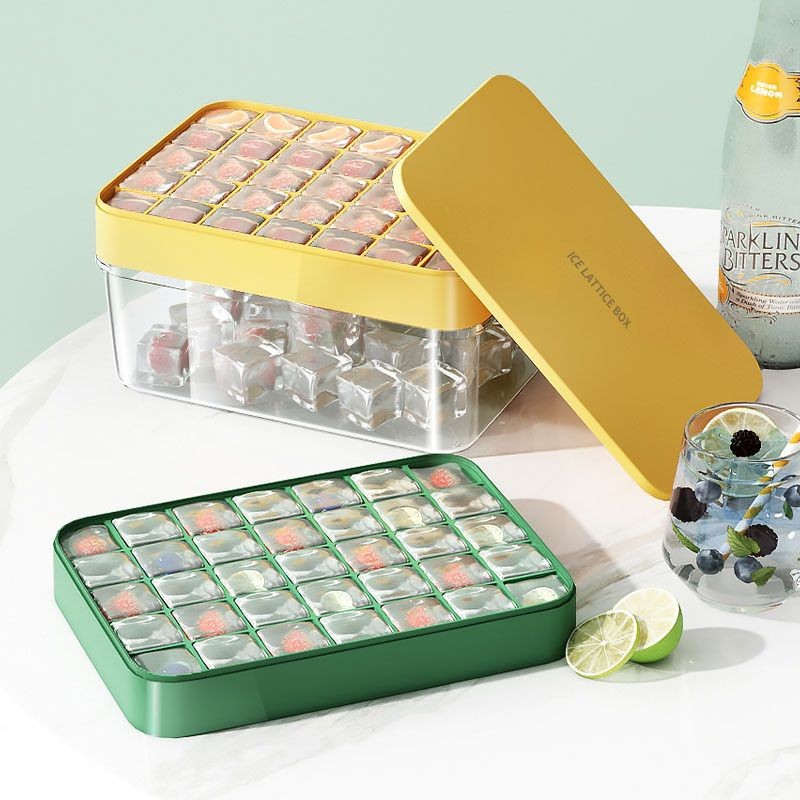 Khuôn làm đá 35 ô ICE LATTICE BOX có nắp đậy cao cấp | Shopee Việt Nam