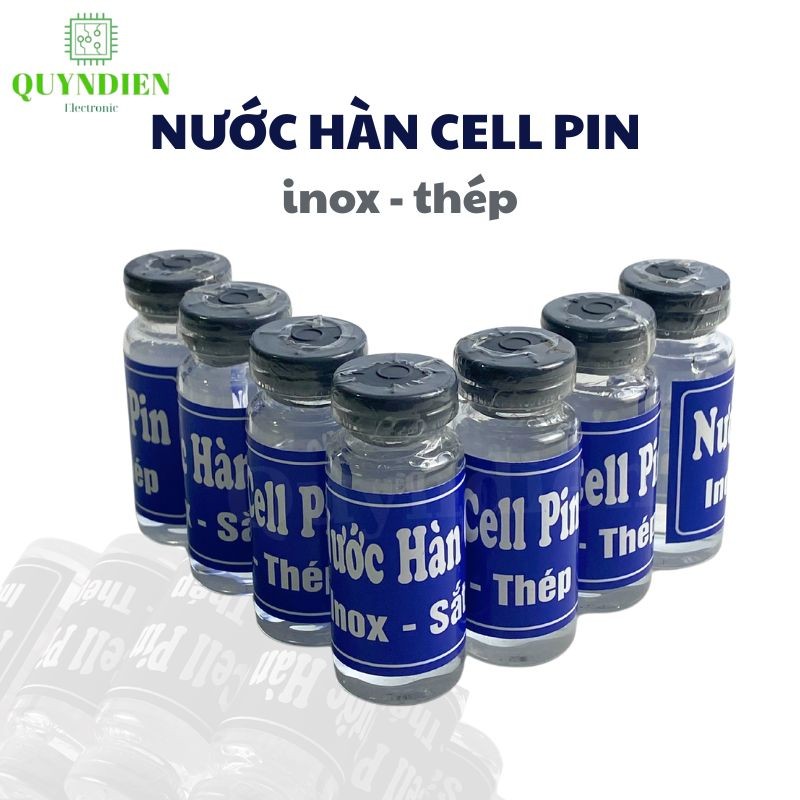 Nước Hỗ Trợ Hàn Cell Pin Kẽm Niken Các Loại Chuyên Dụng - linh kiện ...