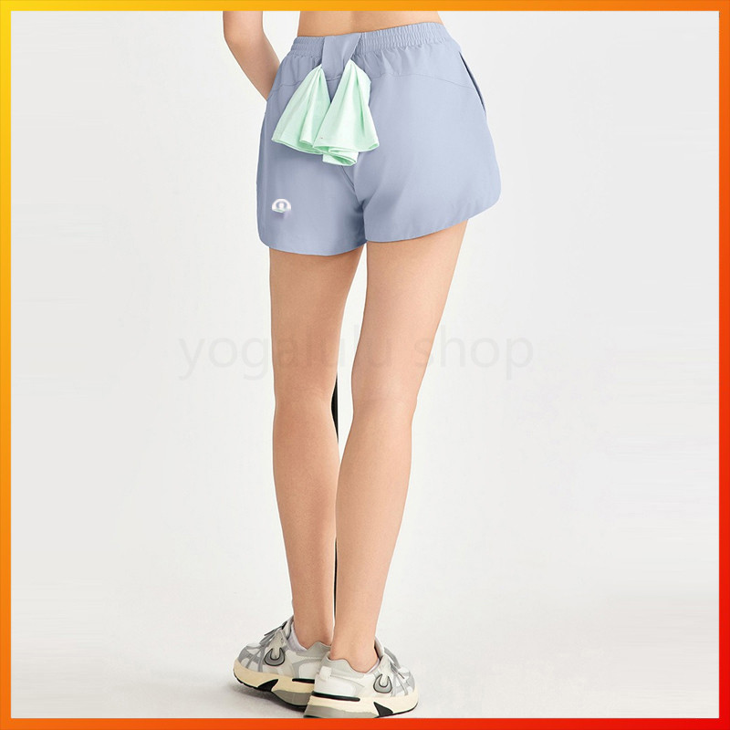 Quần short thể thao yoga dáng rộng Lulu có túi 115127 | Shopee Việt Nam