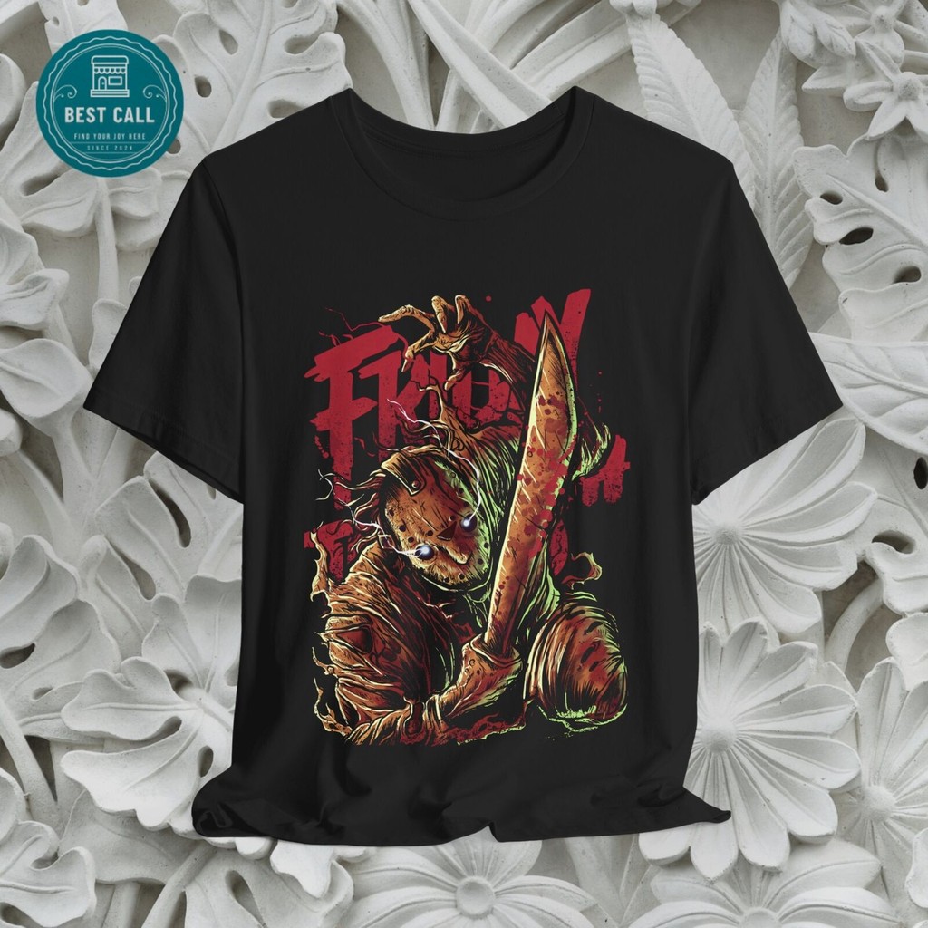 Áo thun Friday The 13Th, Jason Voorhees, Phim kinh dị, Slasher, Serial ...