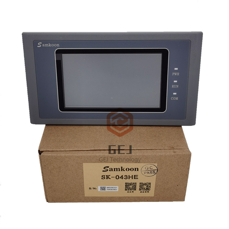 Màn hình cảm ứng HMI 4.3 inch SK-043HE Samkoon DC 24V 480*272 Độ phân giải | Shopee Việt Nam